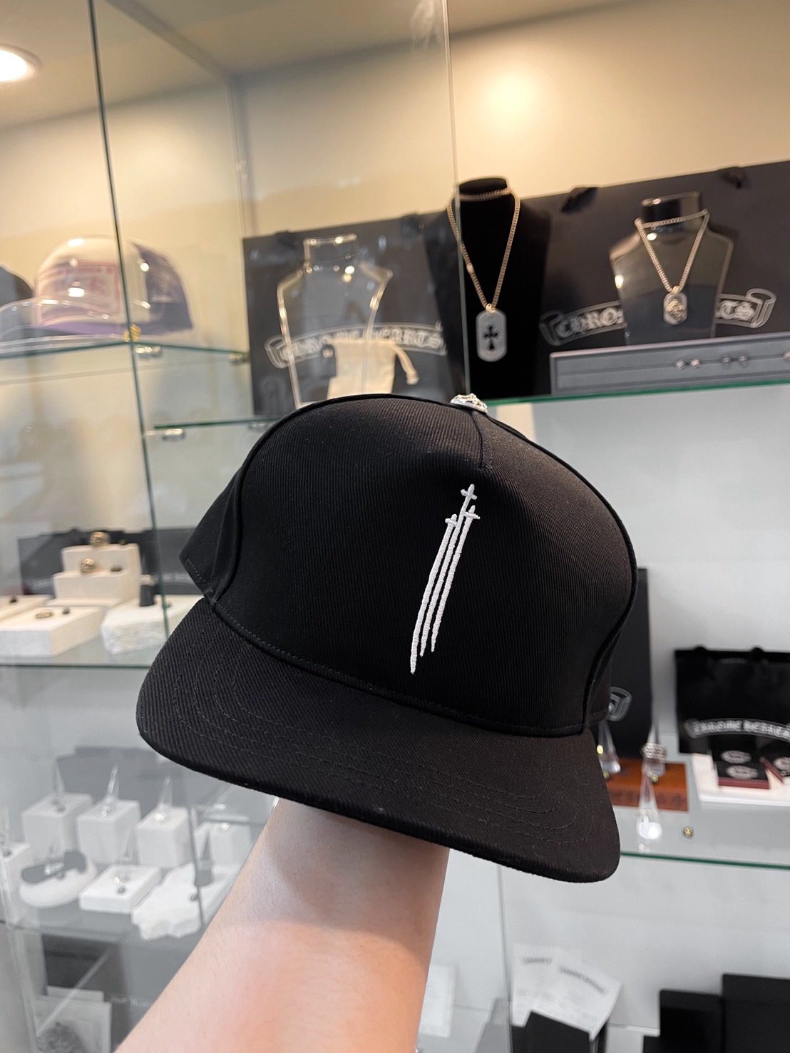 Chrome hearts RS3 hat - unluxury.-nbh