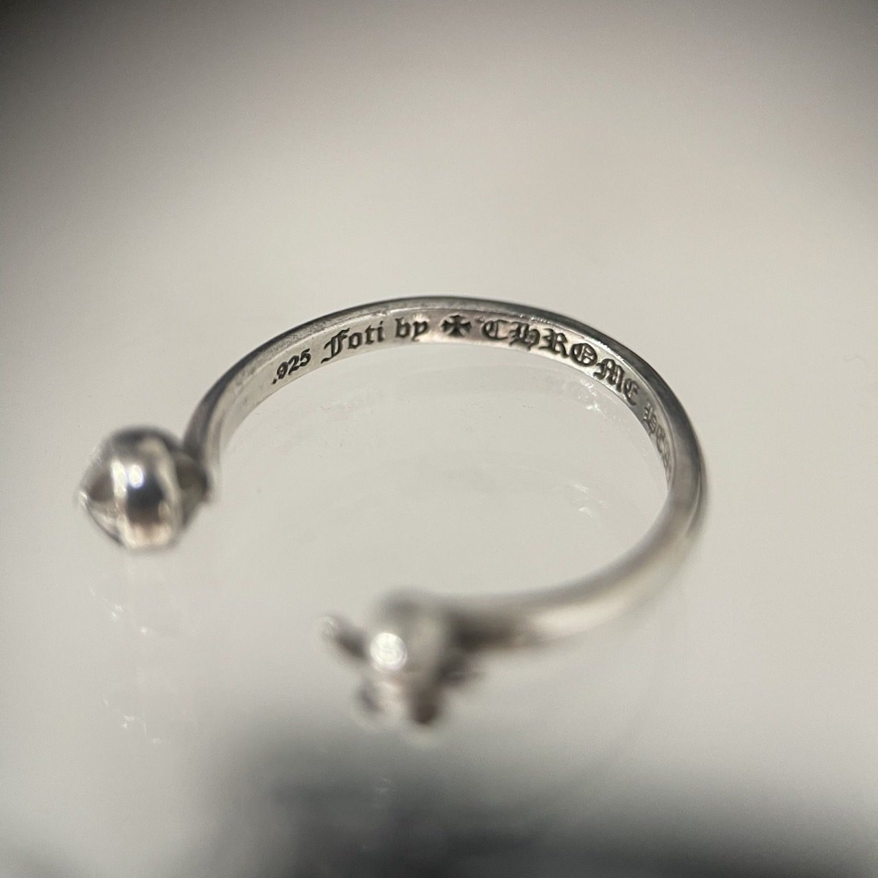 Chrome hearts FOTI bubblegum ring 6-8 US - unluxury.-nbh